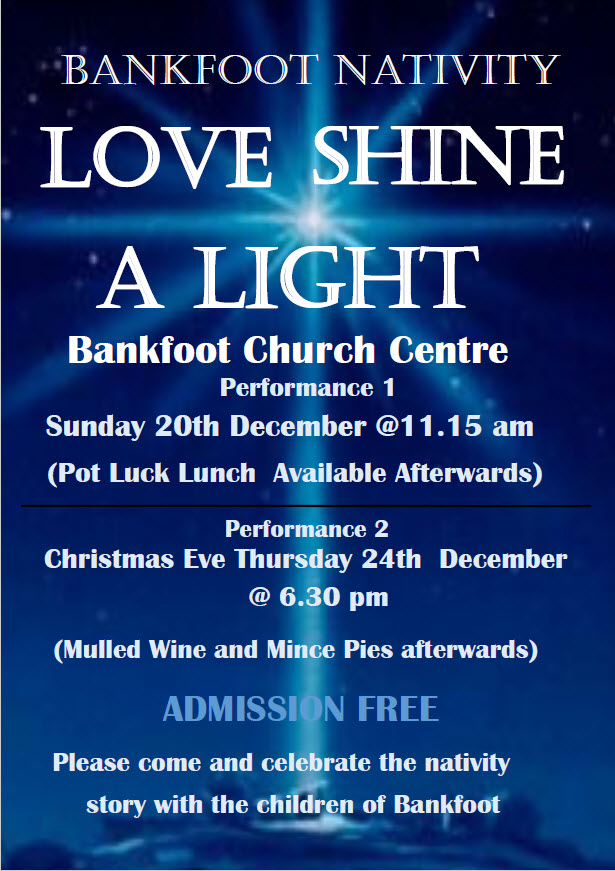 Nativity Event – Bankfoot Church Centre
