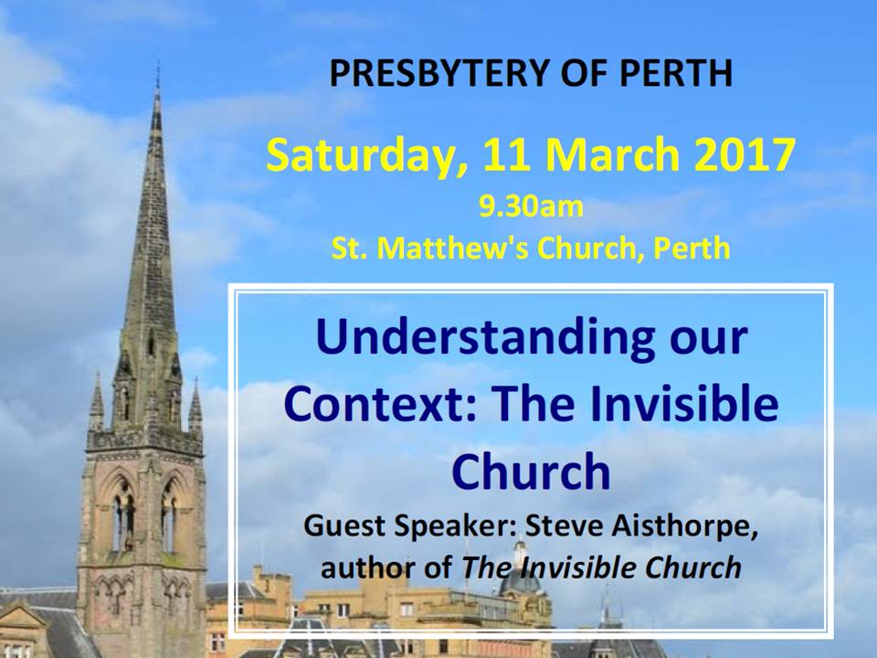 The Invisible Church – Bankfoot Church Centre