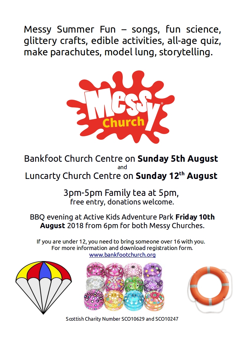 Messy Summer 2018 – Bankfoot Church Centre