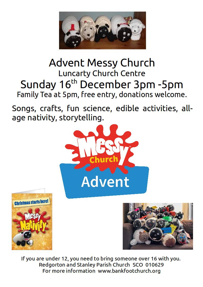 Advent Messy Church 2018 – Bankfoot Church Centre
