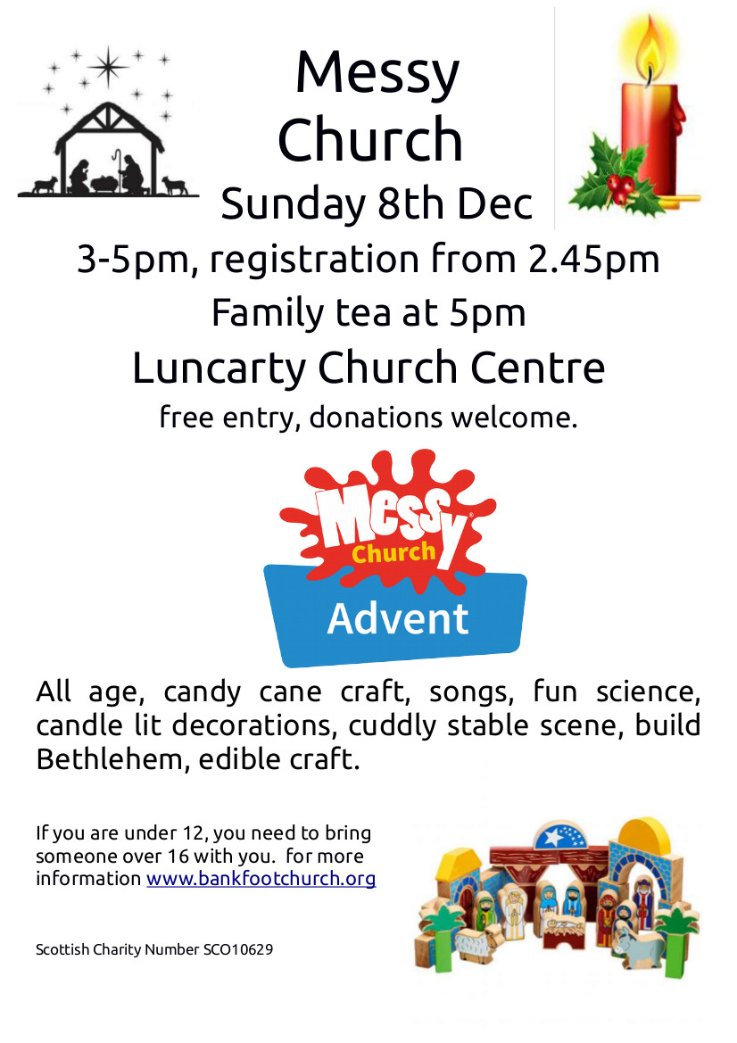 Messy Advent 2019 – Bankfoot Church Centre