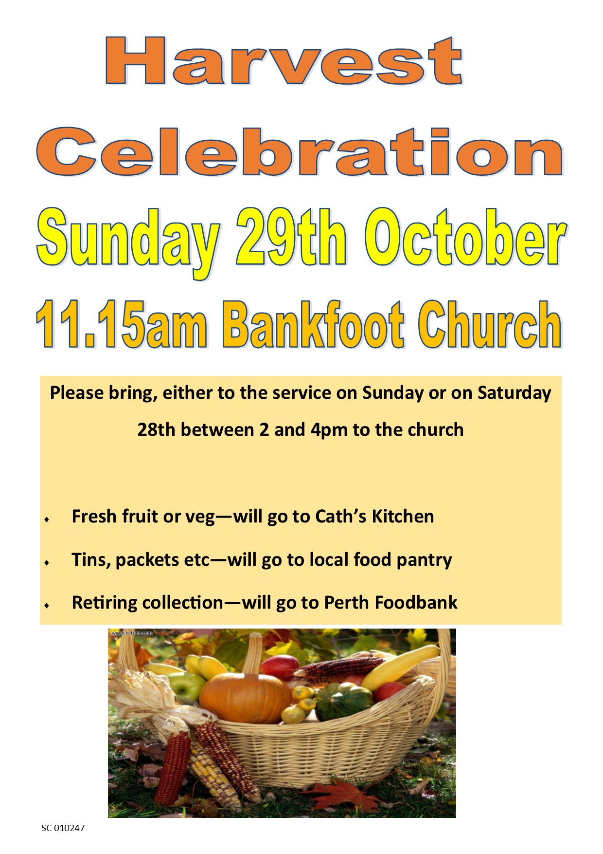 Sunday Service – Bankfoot Church Centre