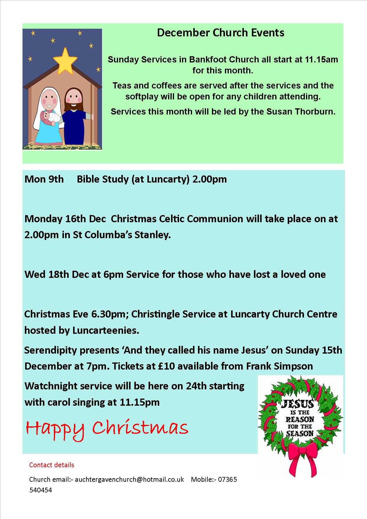 Bankfoot Church Centre – Auchtergaven and Moneydie linked with ...